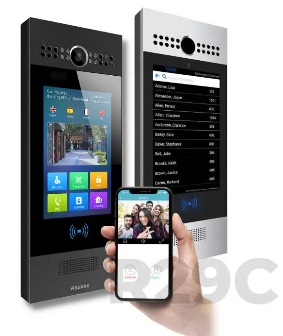 Intercomunicador con reconocimiento facial | Akuvox R29C