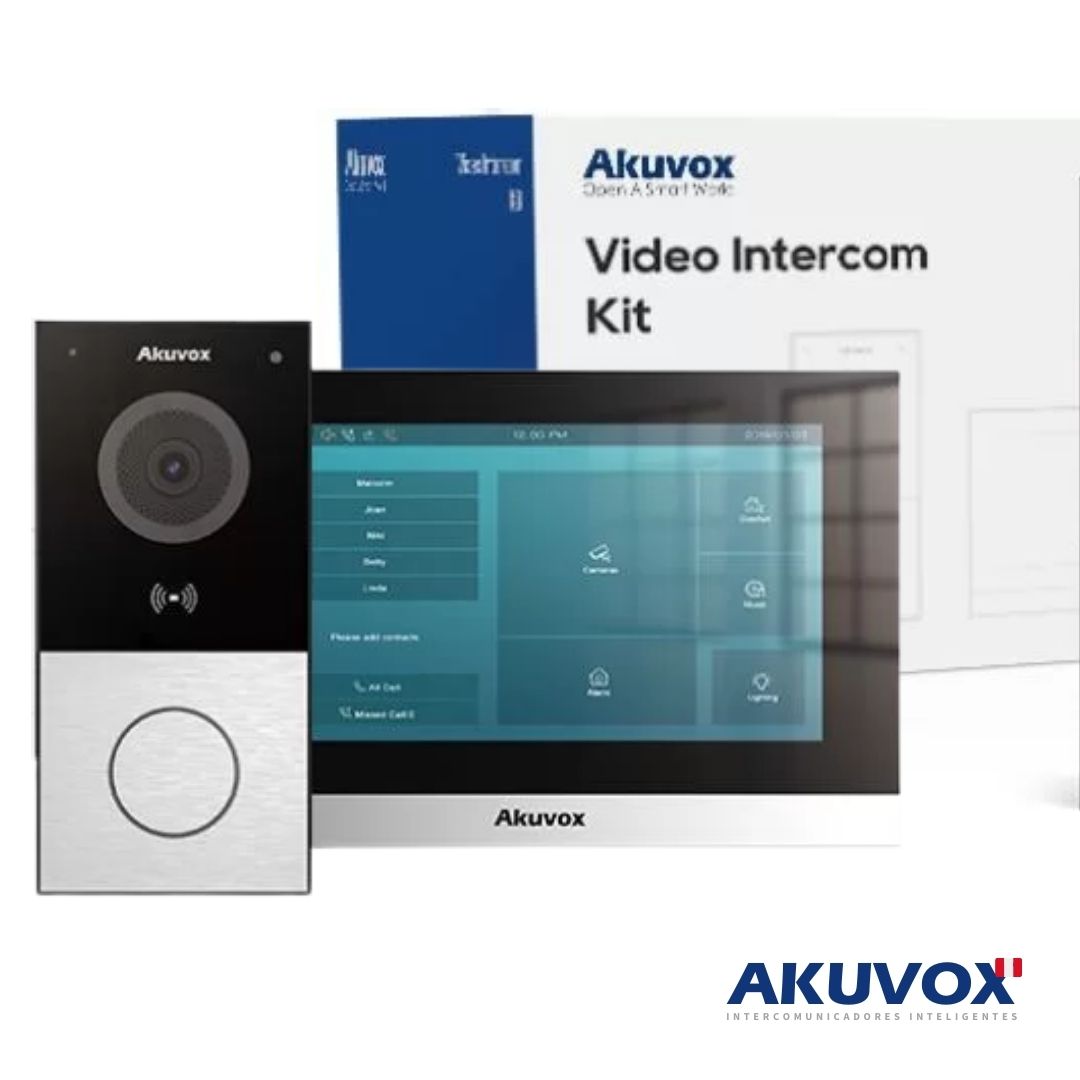 Kit Intercomunicador | casa - oficina | Akuvox E12S